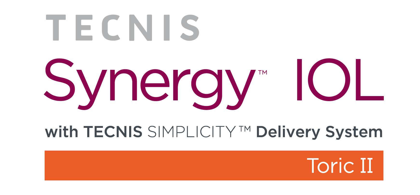 TECNIS Synergy® Toric II OptiBlue® IOL With TECNIS Simplicity® Delivery ...
